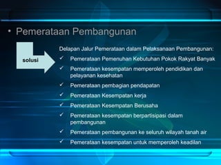 Beda Pertumbuhan dengan Pembangunan Ekonomi | PPT