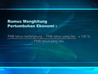 Beda Pertumbuhan dengan Pembangunan Ekonomi | PPT