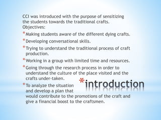 Kullu craft cluster | PPTX