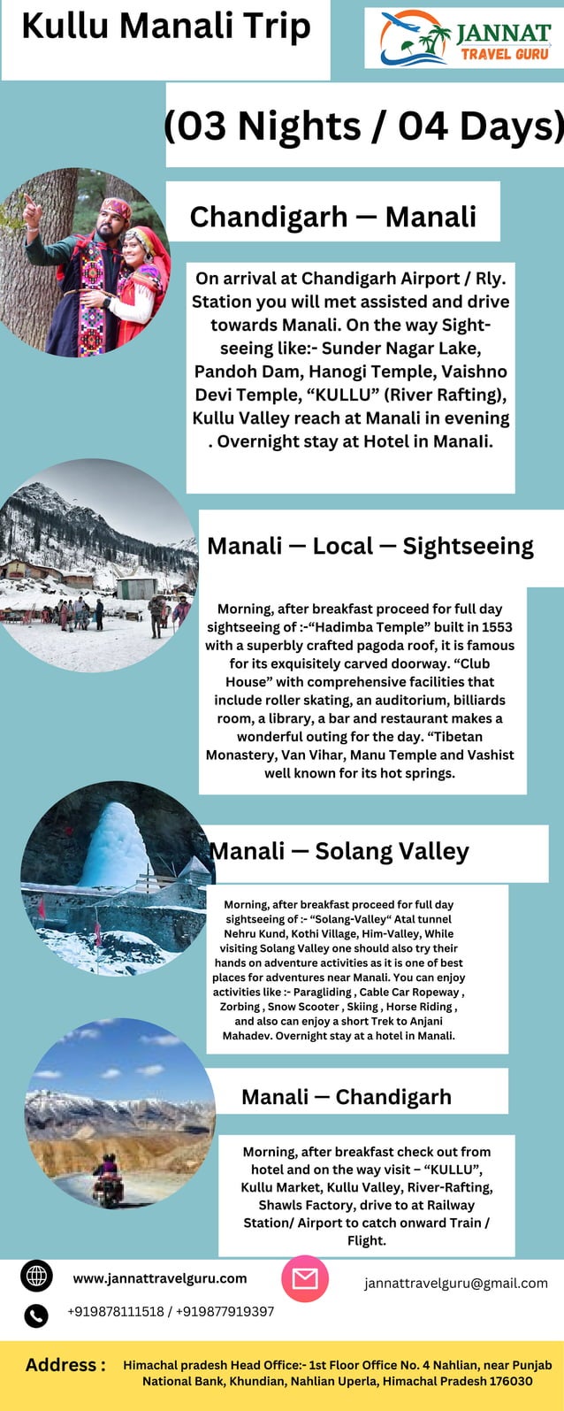 Kullu Manali Tour Packages - Book Manali Packages at Best Price | PDF