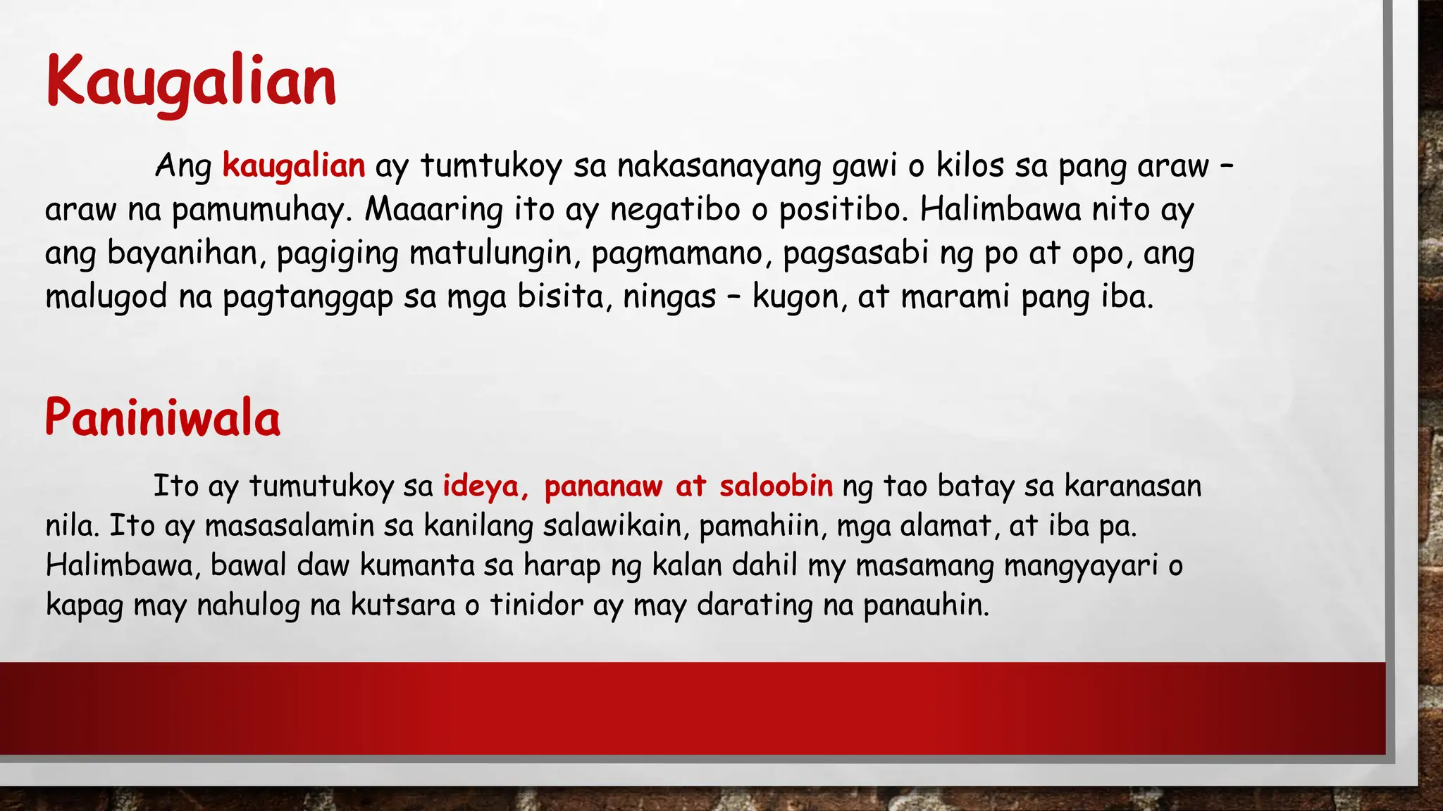 MGA KULTURA PILIPINAS NA SUMASALAMIN SA BAWAT REHIYON.pptx