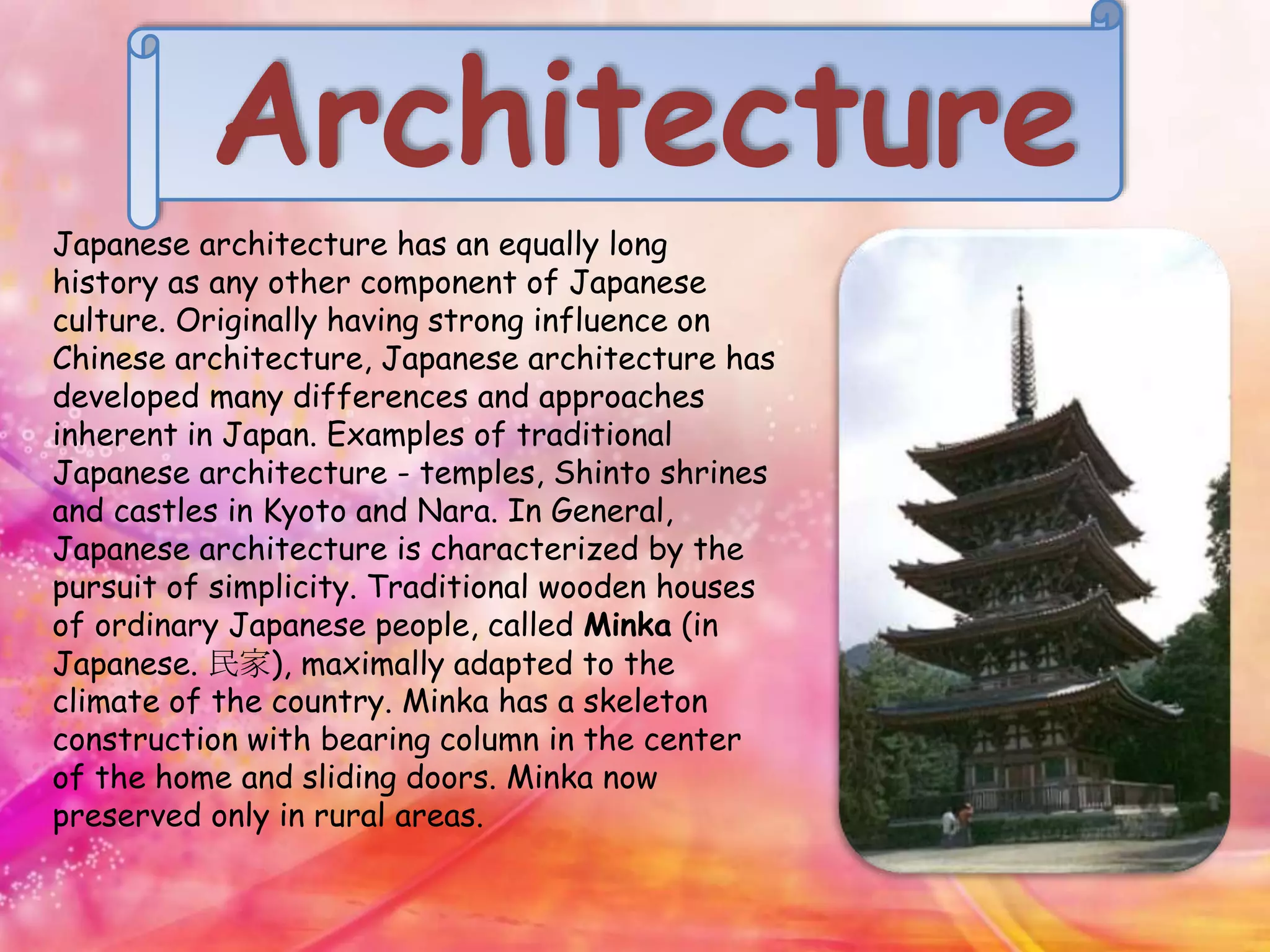 The Culture of Japan | PPTX