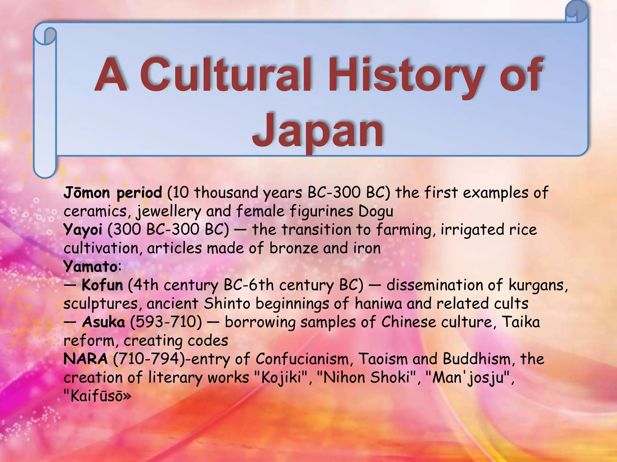 The Culture of Japan | PPTX