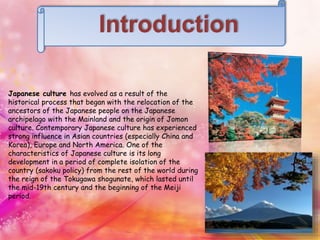 The Culture of Japan | PPTX