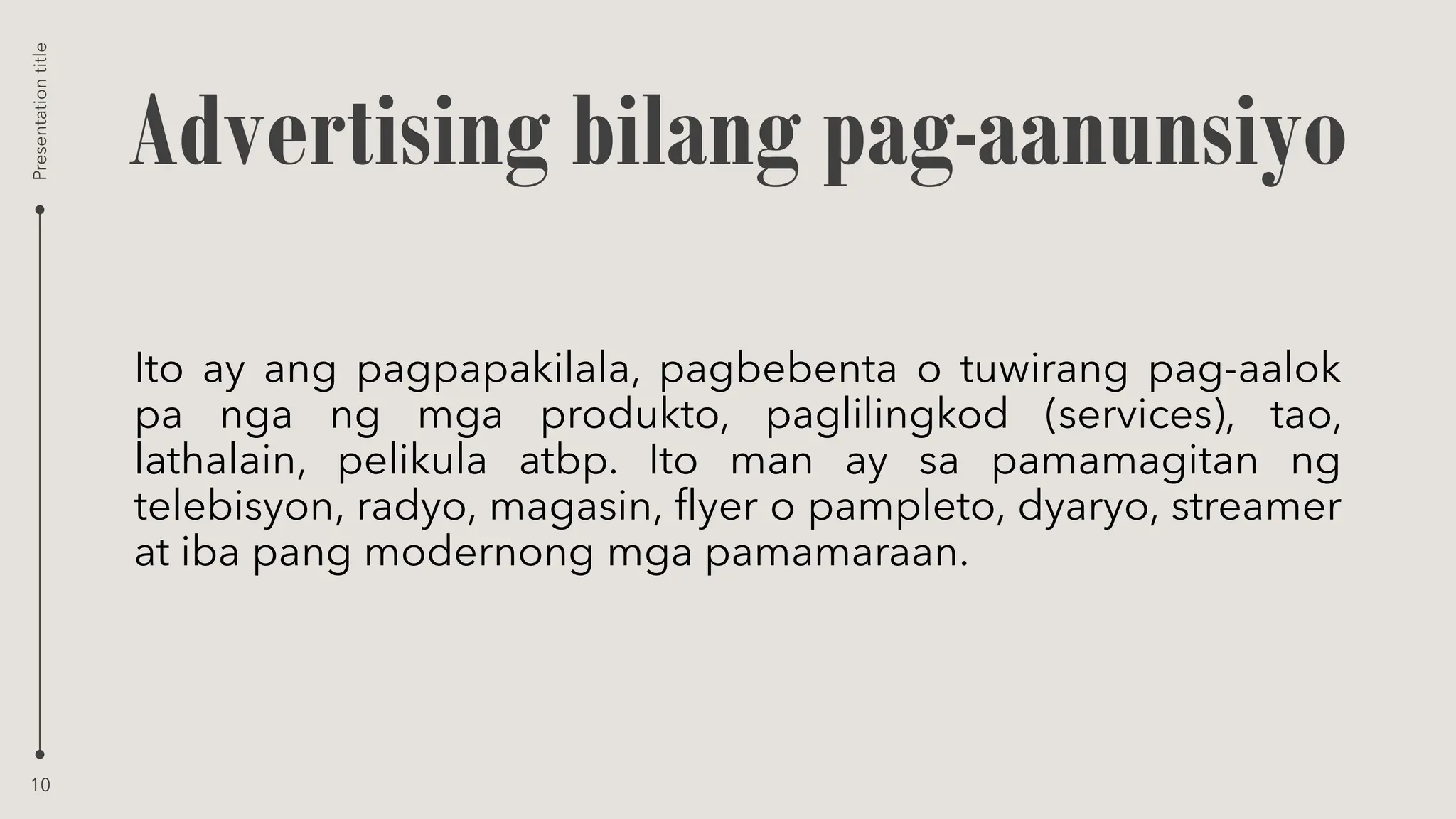 kulturang-popular (Manipesto, Patalastas, Soap Opera) | PDF