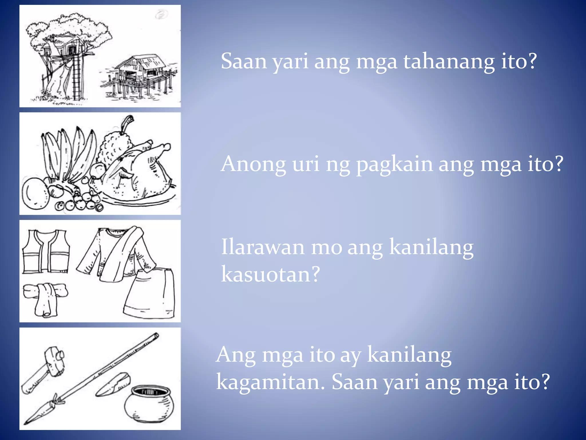 Kulturang Materyal ng Unang Pilipino | PPTX