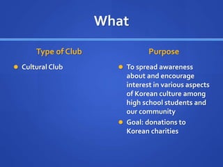 Kulture Club Proposal | PPTX