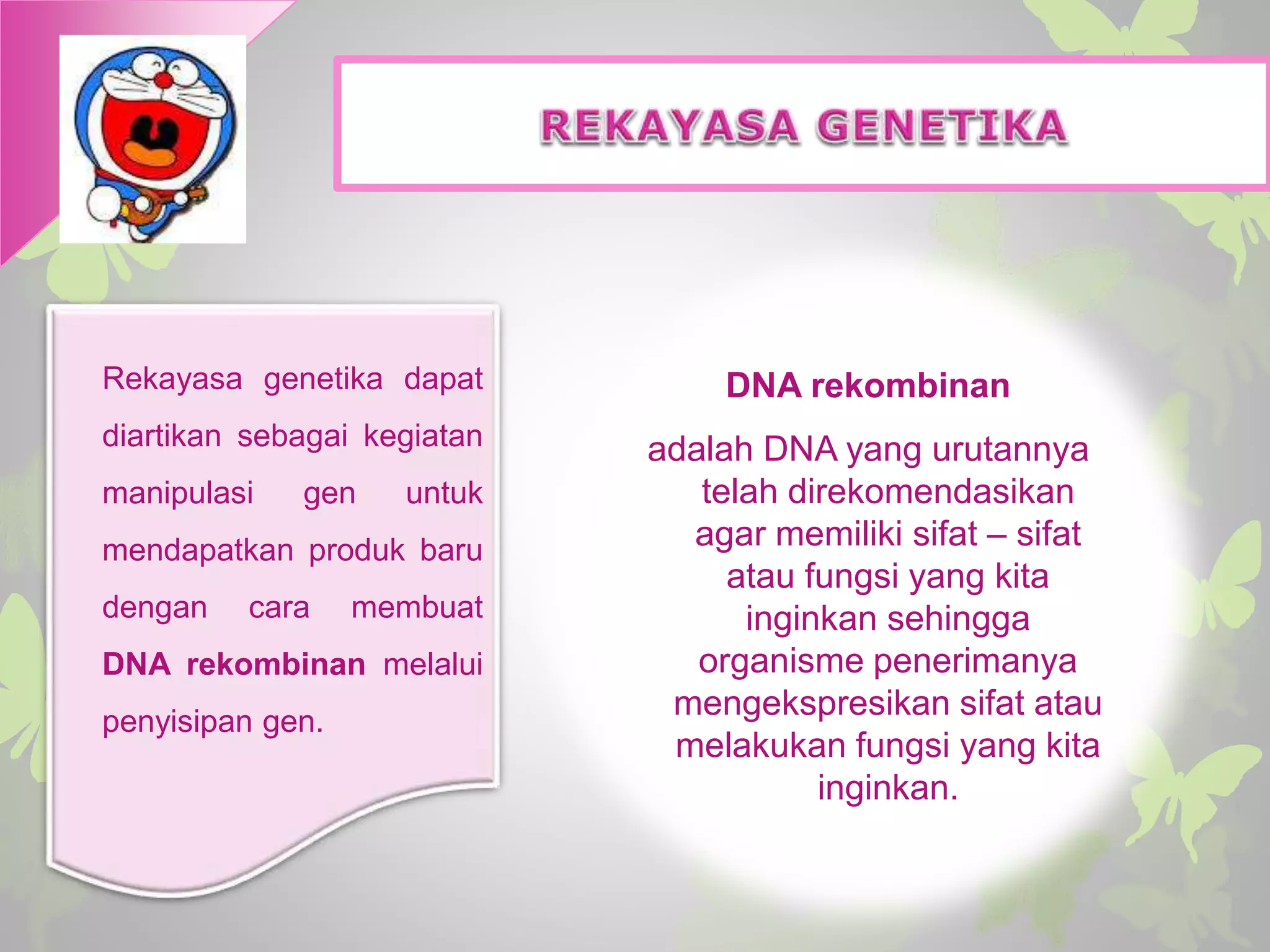 Kultur jaringan & rekayasa genetika | PPTX