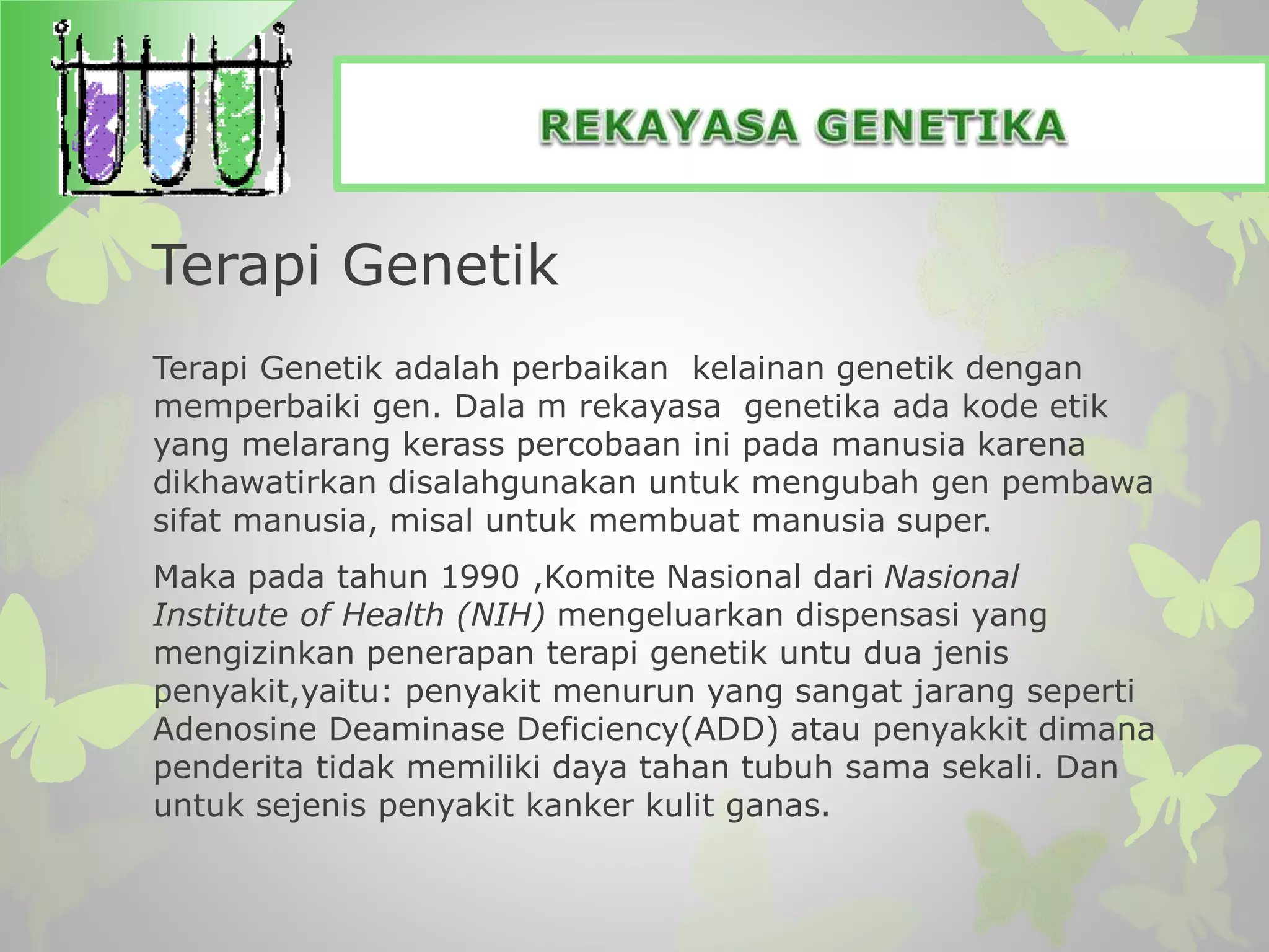 Kultur jaringan & rekayasa genetika | PPTX