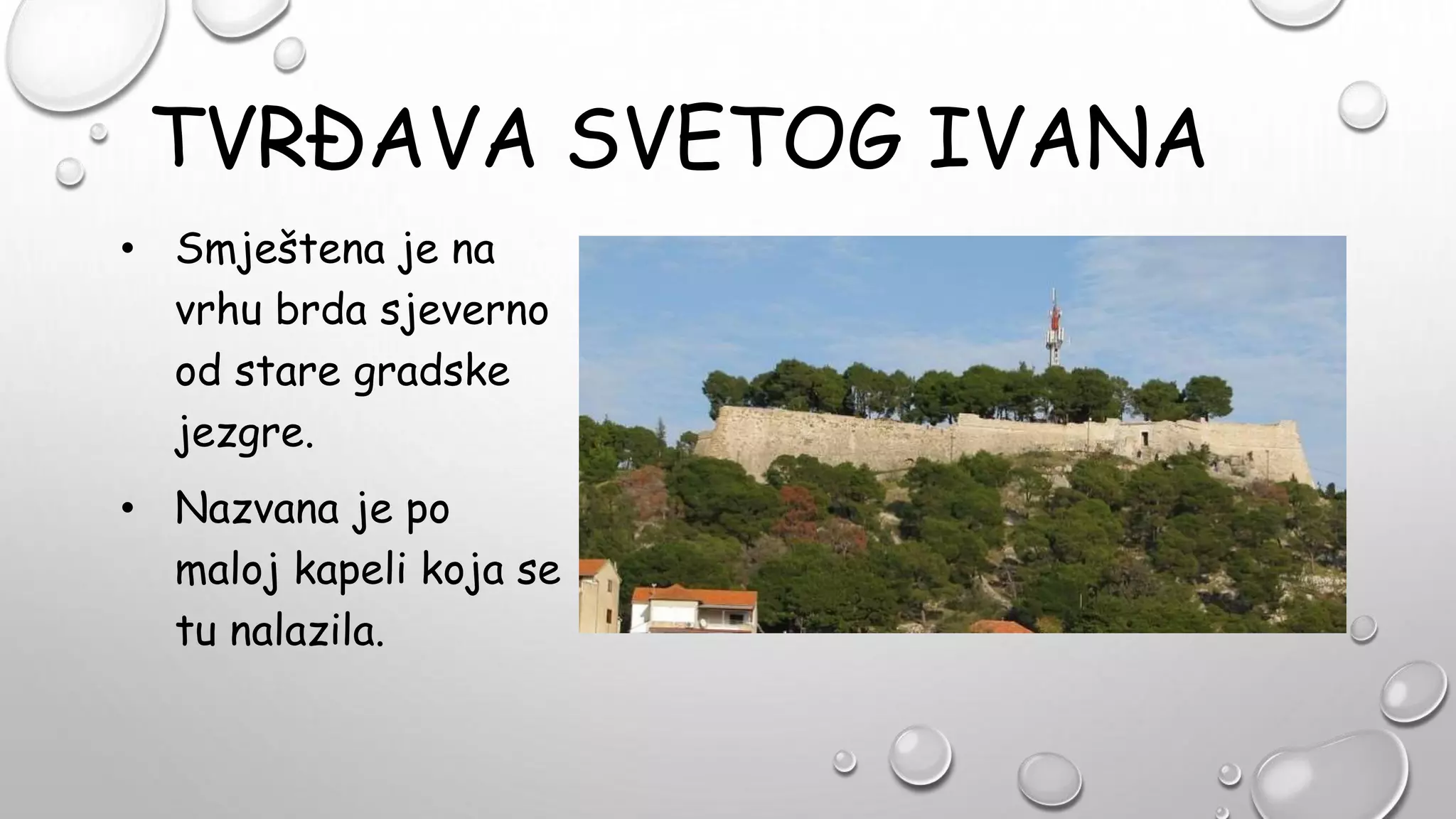 Kulturno povijesni spomenici grada | PPTX