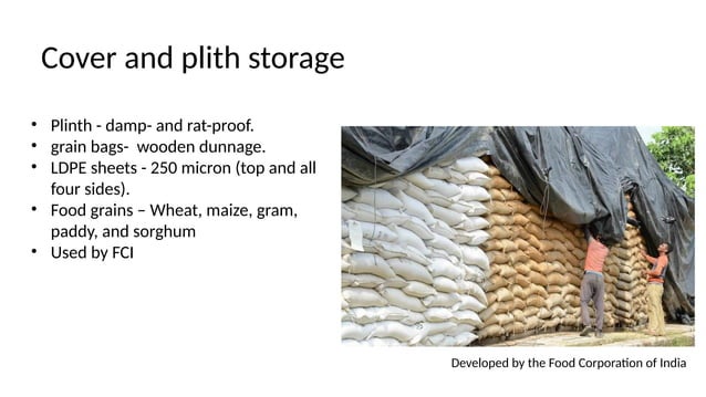 storage of food grains: recent advancements | PPTX | Agriculture ...