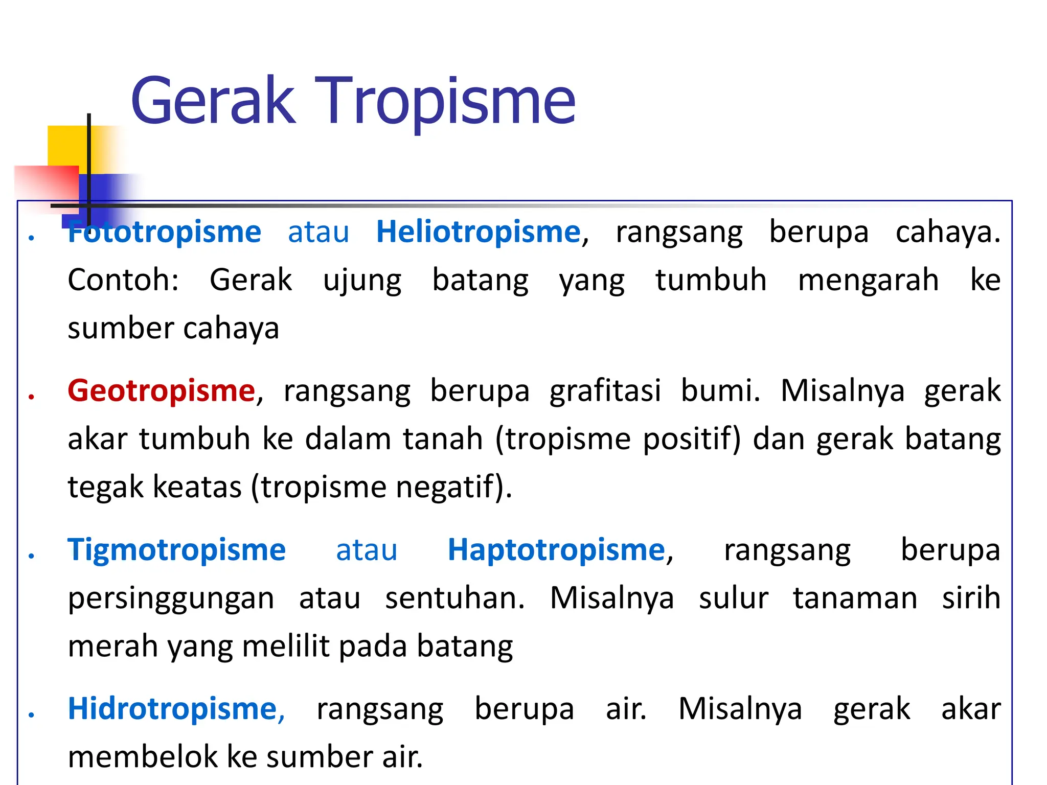Kul XII sains _Gerak Pada Tumbuhan _pakai.ppt
