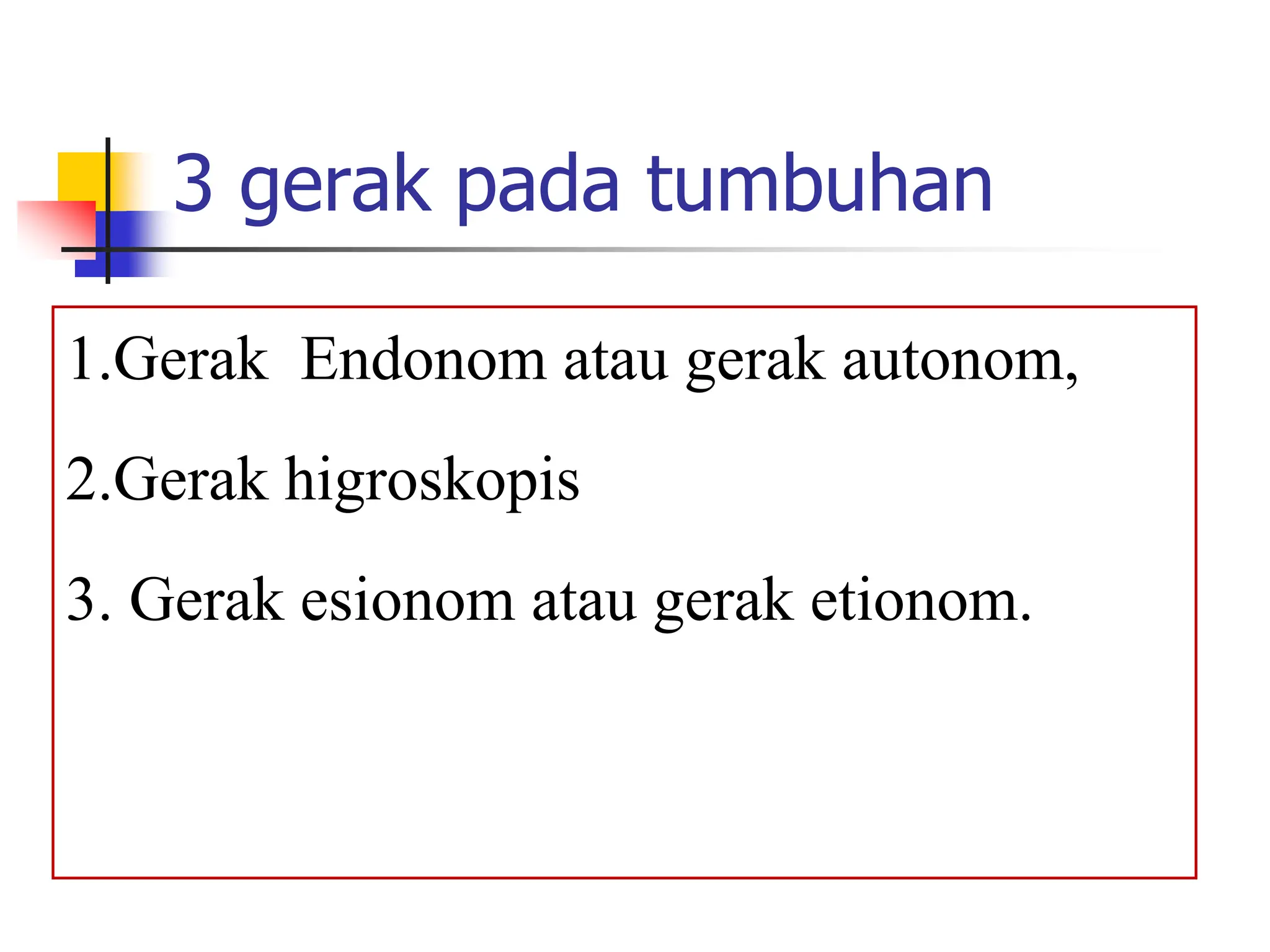 Kul XII sains _Gerak Pada Tumbuhan _pakai.ppt