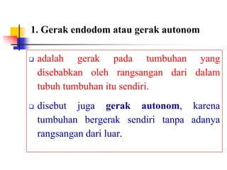 Kul XII sains _Gerak Pada Tumbuhan _pakai.ppt
