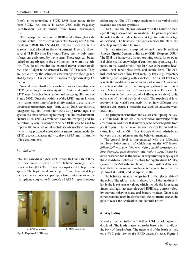 Robot-Assisted Wayfinding for the Visually Impaired in Structured ...