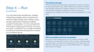 IBM Containers- Bluemix | PPT