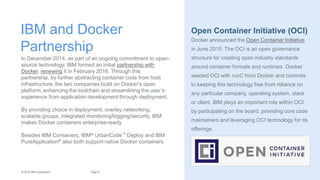 IBM Containers- Bluemix | PPT