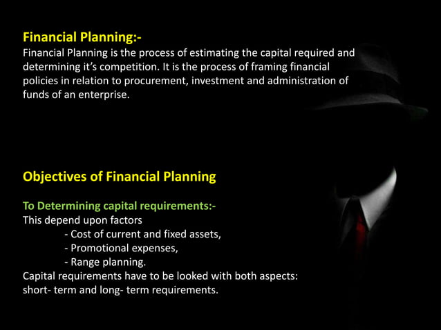 Financial Planning and Forecasting | PPTX