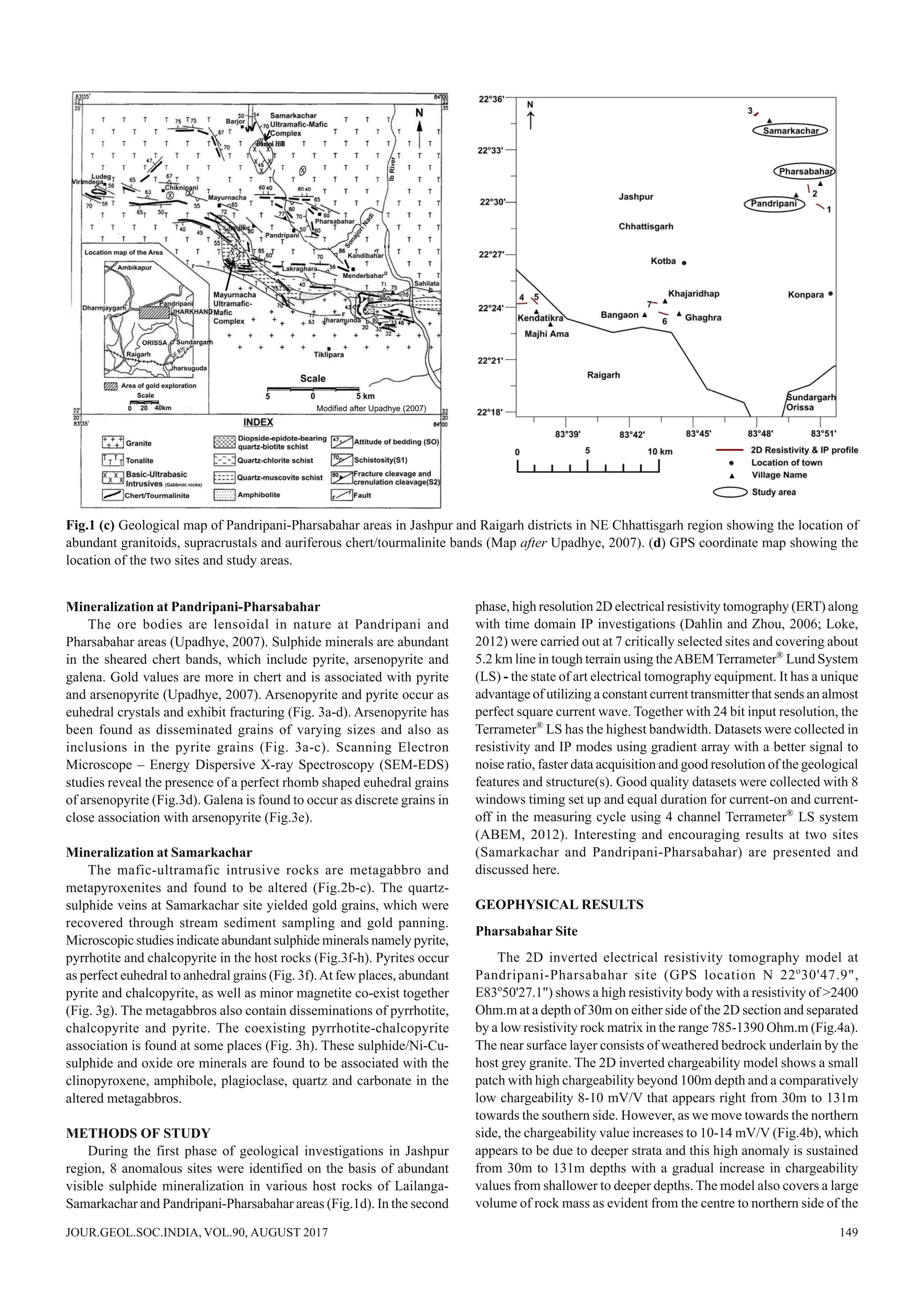 kumar2017.Gold - Sulphide Mineralization in Ultramafic-Mafic-Granite.pdf