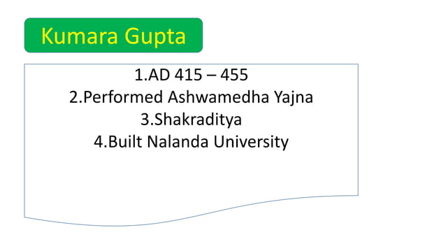 Kumaragupta | PPTX | Hinduism | Religion & Spirituality