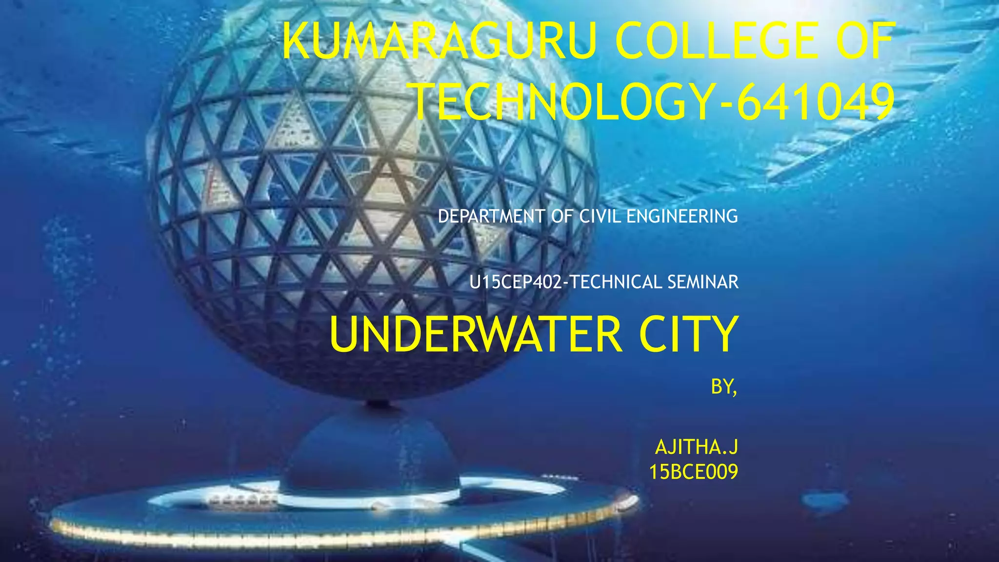 underwater city | PPT
