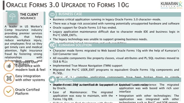 Legacy App Modernization Case Studies - Kumaran Systems | PPTX | Computer Software and ...