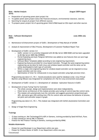 Kumar bablu resume_rev2 | DOC