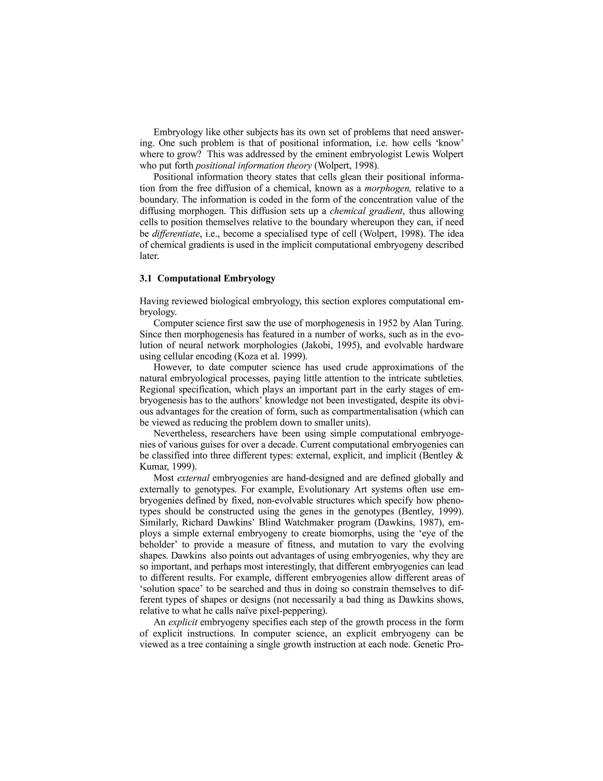 Kumar bentley: computational embryology_ past, present and future | PDF