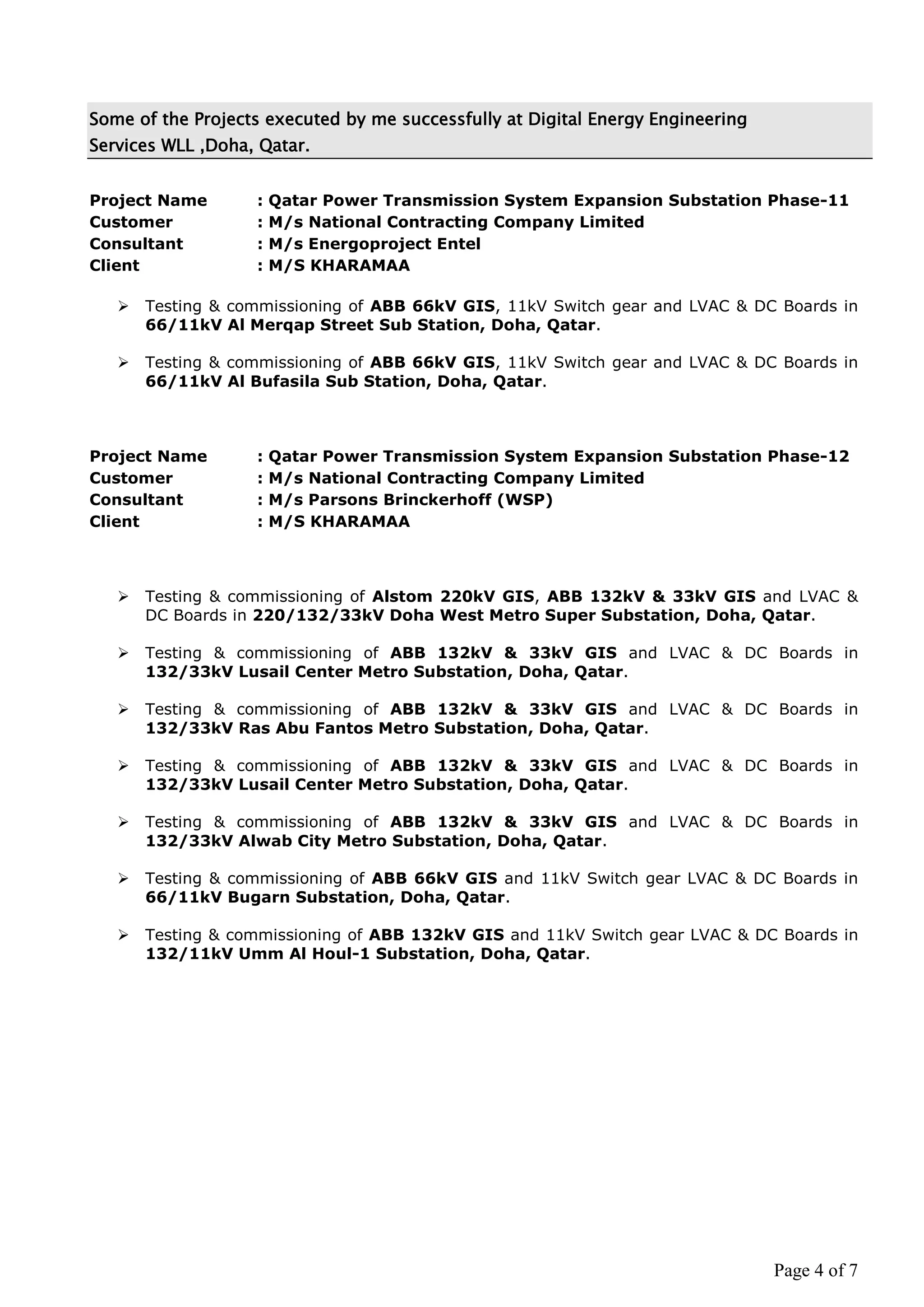 Testing And Commissioning Engineer Pdf