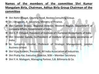 KUMAR_MANGALAM_BIRLA_COMMITTEE_REPORT_ON.pptx