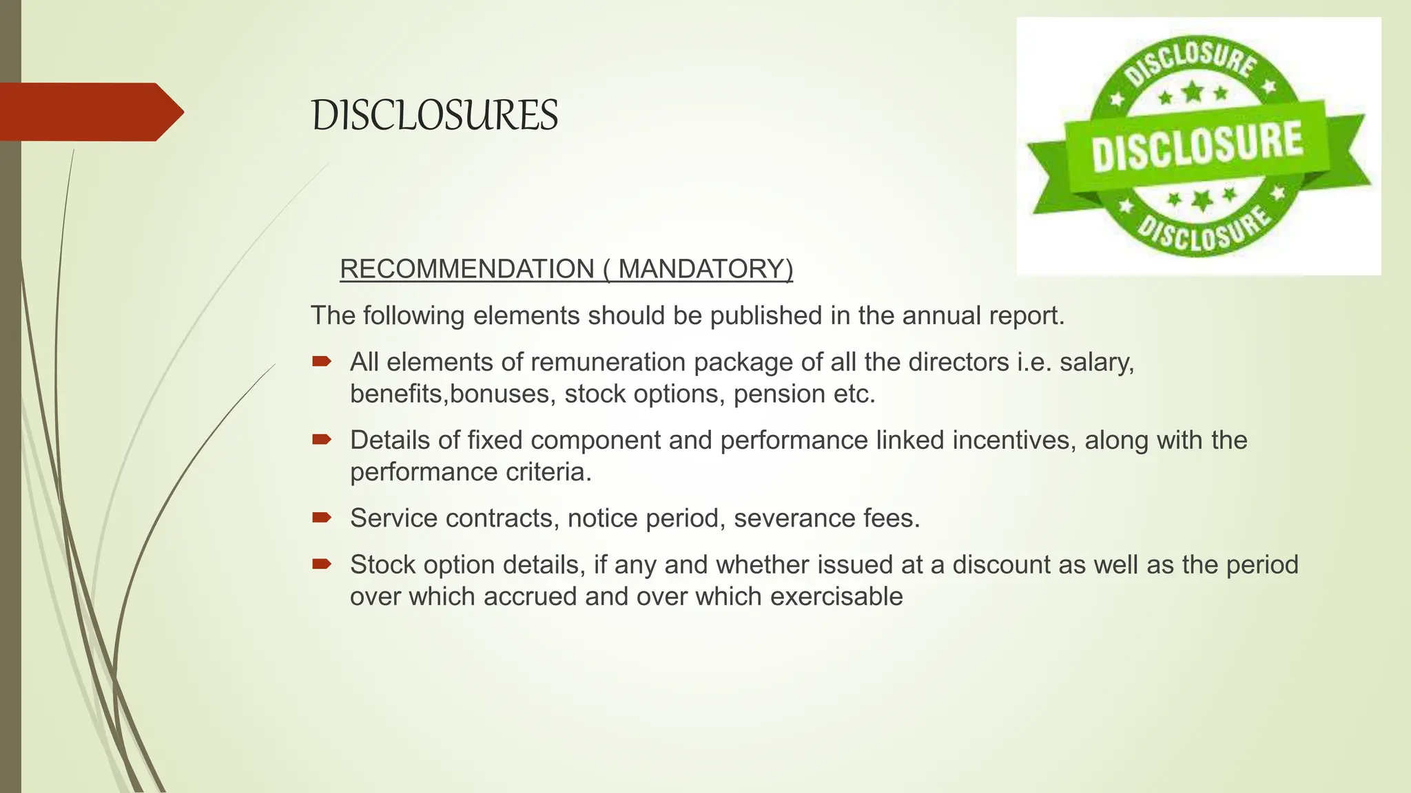 RECOMMENDATIONS OF KUMAR MANGLAM BIRLA COMMITTEE | PPTX RECOMMENDATIONS OF KUMAR MANGLAM BIRLA COMMITTEE | PPTX