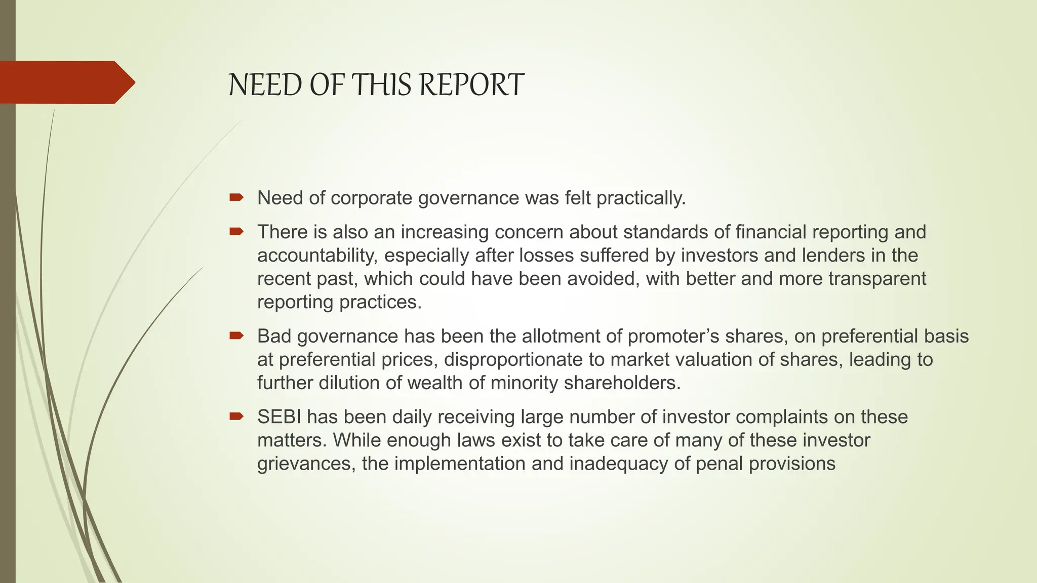 RECOMMENDATIONS OF KUMAR MANGLAM BIRLA COMMITTEE | PPTX RECOMMENDATIONS OF KUMAR MANGLAM BIRLA COMMITTEE | PPTX