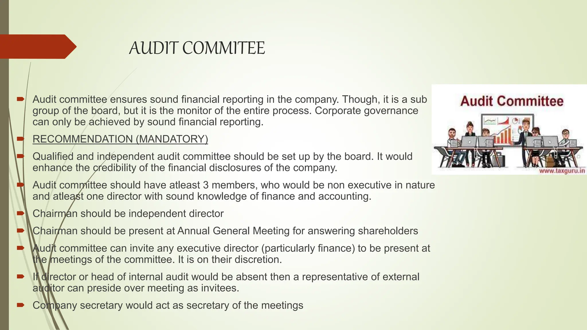 RECOMMENDATIONS OF KUMAR MANGLAM BIRLA COMMITTEE | PPTX RECOMMENDATIONS OF KUMAR MANGLAM BIRLA COMMITTEE | PPTX