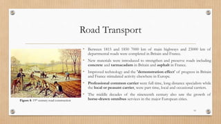 19th Century Transport & Communication | PPTX