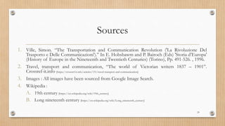 19th Century Transport & Communication | PPT