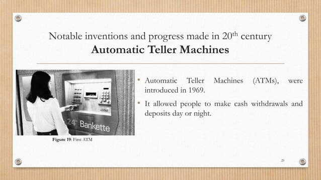 20th Century Technology | PPTX | Technology & Computing