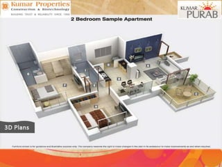 Kumar Purab - Smart and Well Designed 2 BHK Apartments in Hadapsar | PPTX