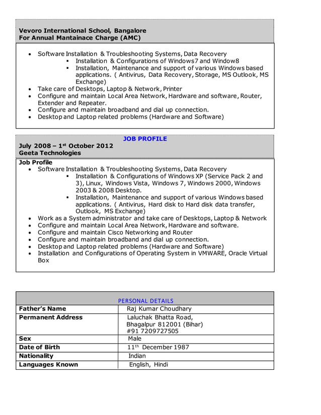 Kumar rahul | DOCX | Operating Systems | Computer Software and Applications