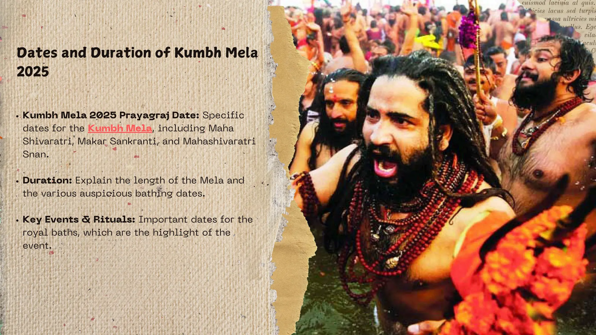 Kumbh Mela 2025 in Prayagraj A Comprehensive Guide. | PDF