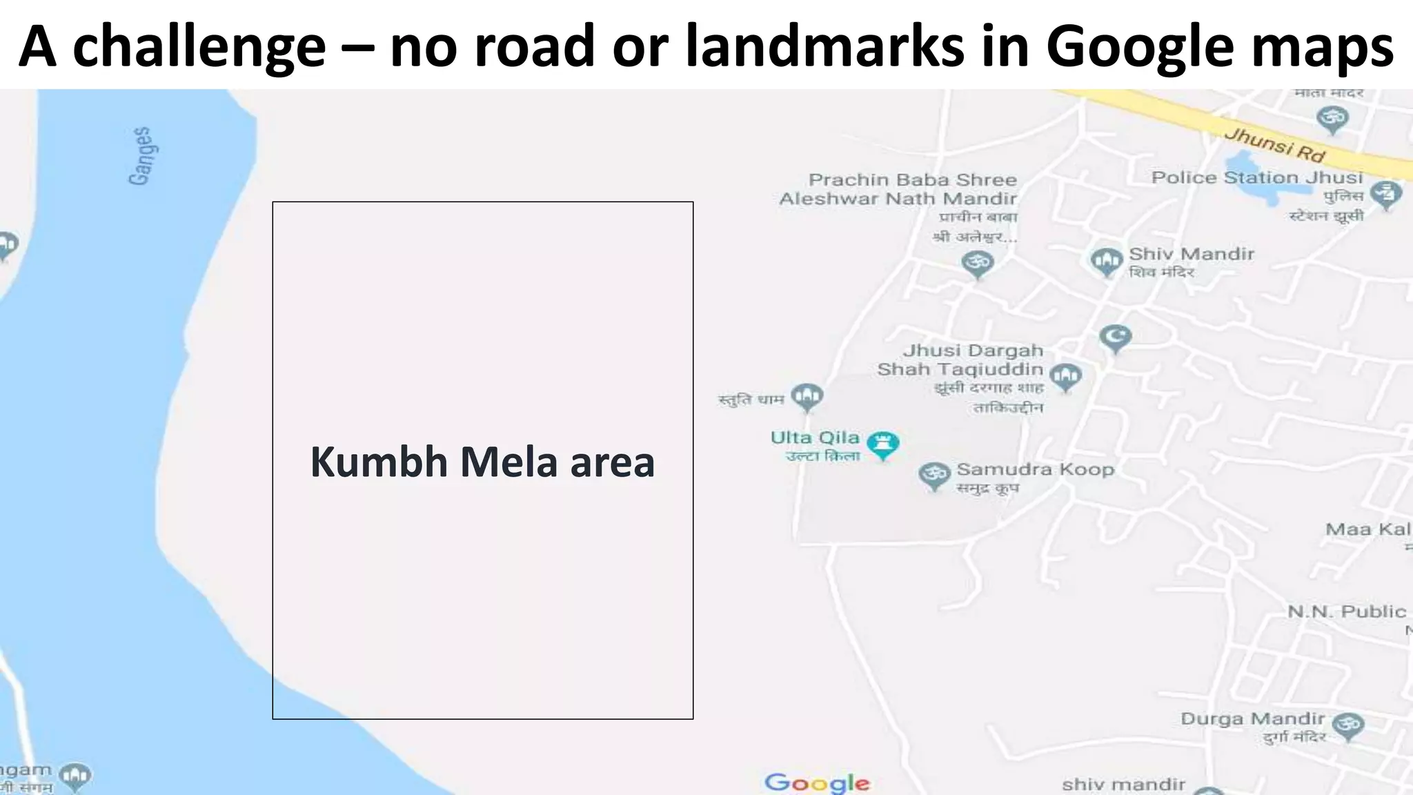 Kumbh mela: Children getting lost:: Visual landmark triangulation | PPTX