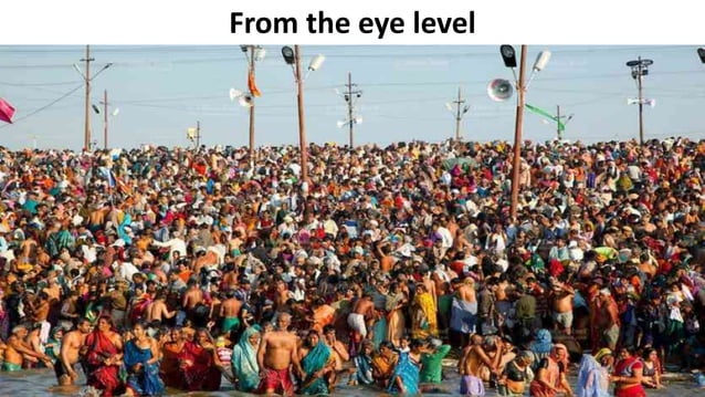 Kumbh mela: Children getting lost:: Visual landmark triangulation | PPT