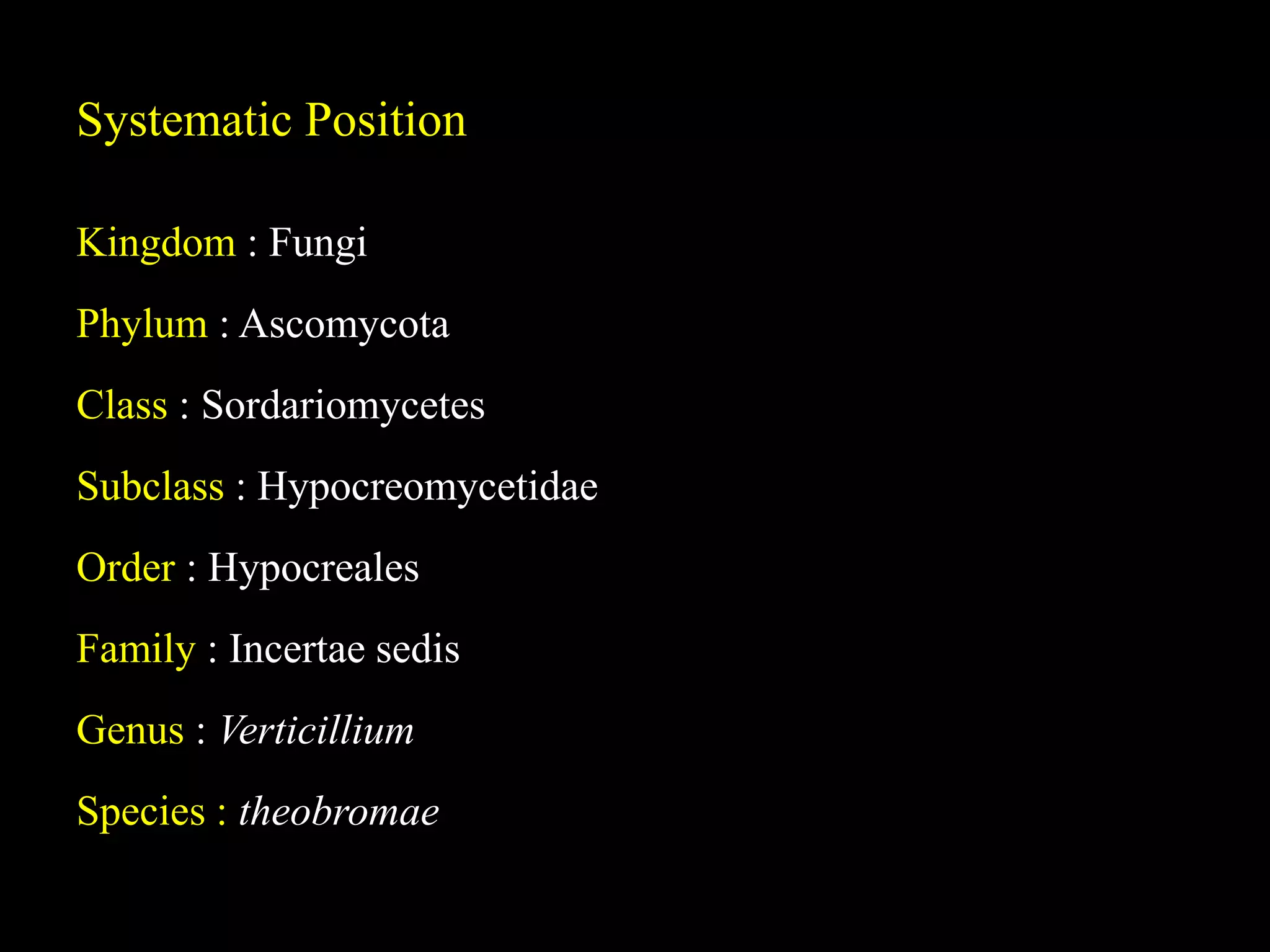 Banana cigar end rot | PPTX
