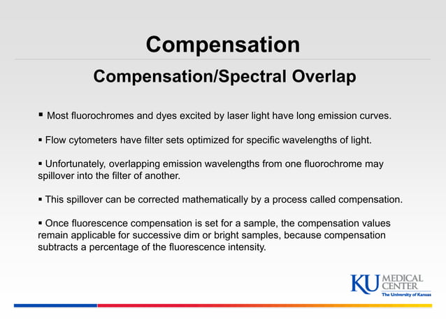 Flow Cytometry Compensation Bright vs Dim Controls | PPTX