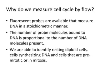 DNA cell cycle by flow cytometry | PPTX