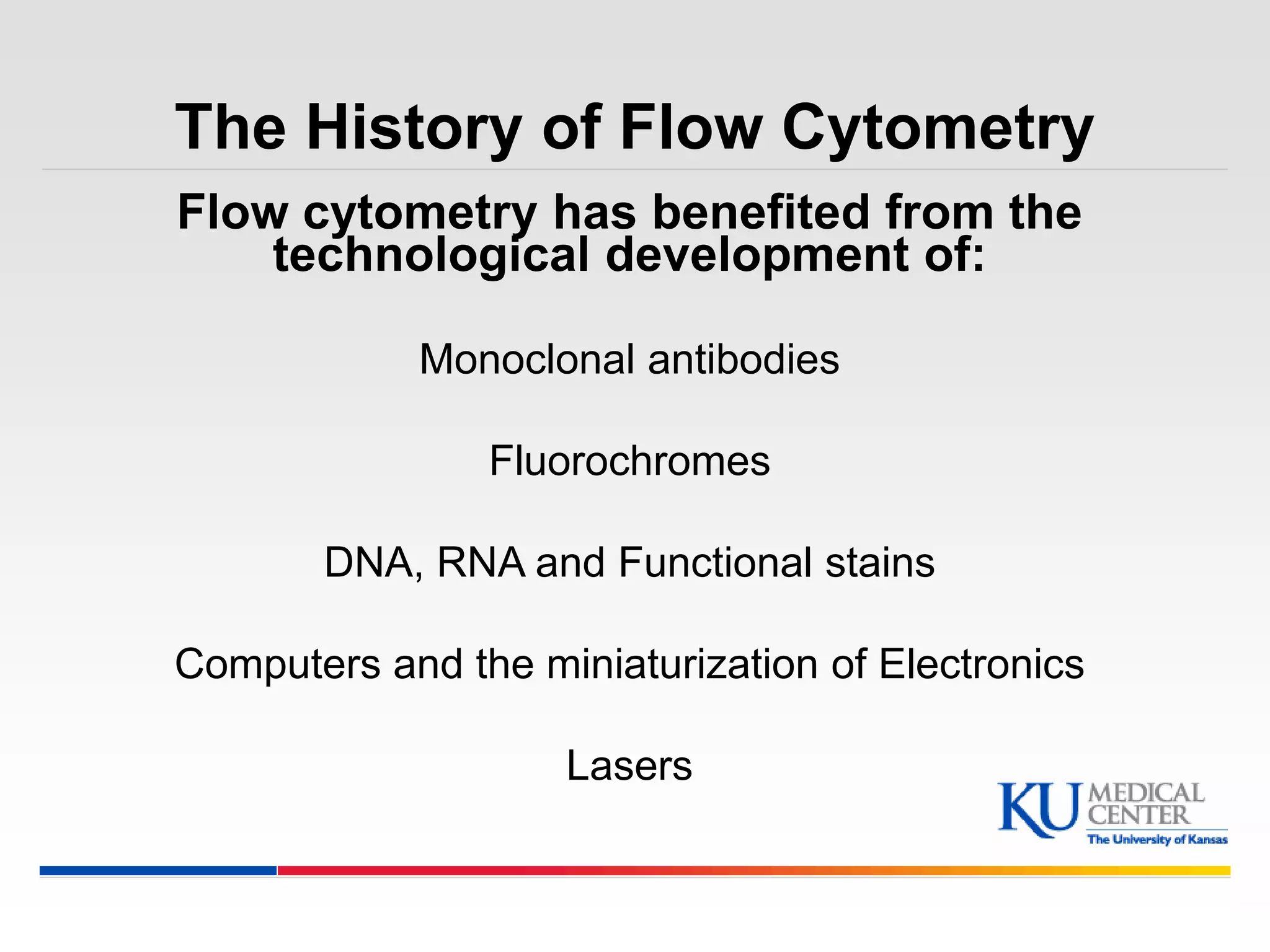 Kumc introduction to flow cytometry | PPTX