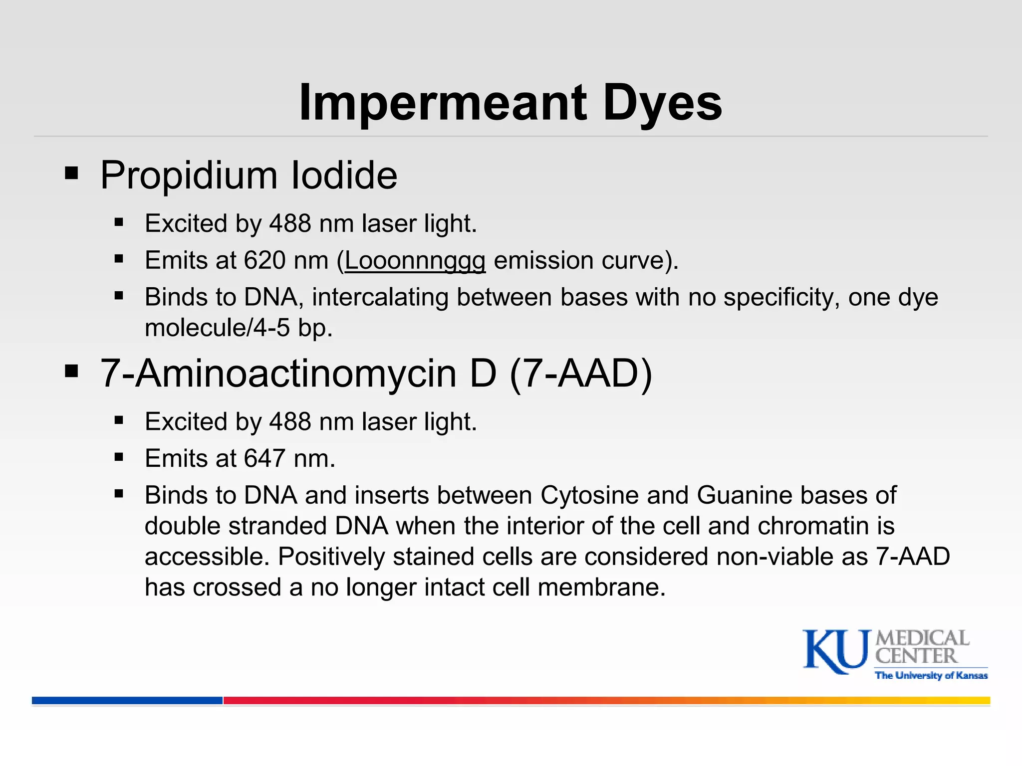 Kumc measuring apoptosis using flow cytometry | PPTX