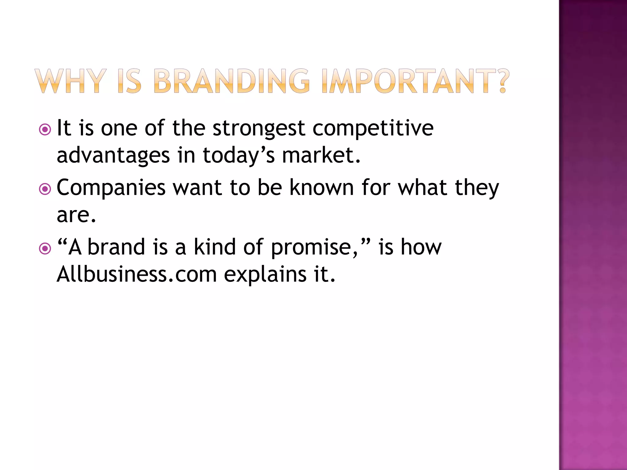 The Importance of Logos and Company Branding and How They Affect a ...