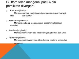 kaedah pembelajaran pj divergen | PPT