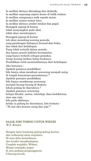 Kumpulan puisi-terbaik | PDF