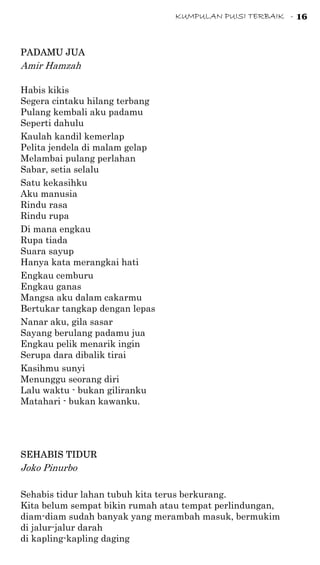 Kumpulan puisi-terbaik | PDF